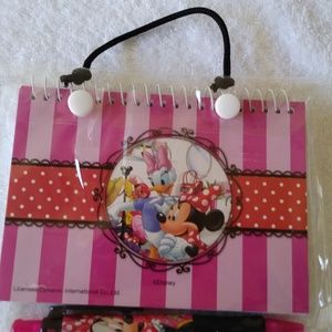 Accessories | Minnie Mouse Pink Autograph Book With Pen | Poshmark